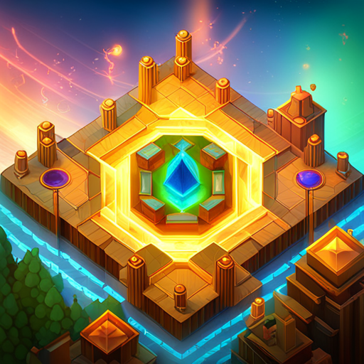 Spinning Glyphs Text Game — Infinity Arcade