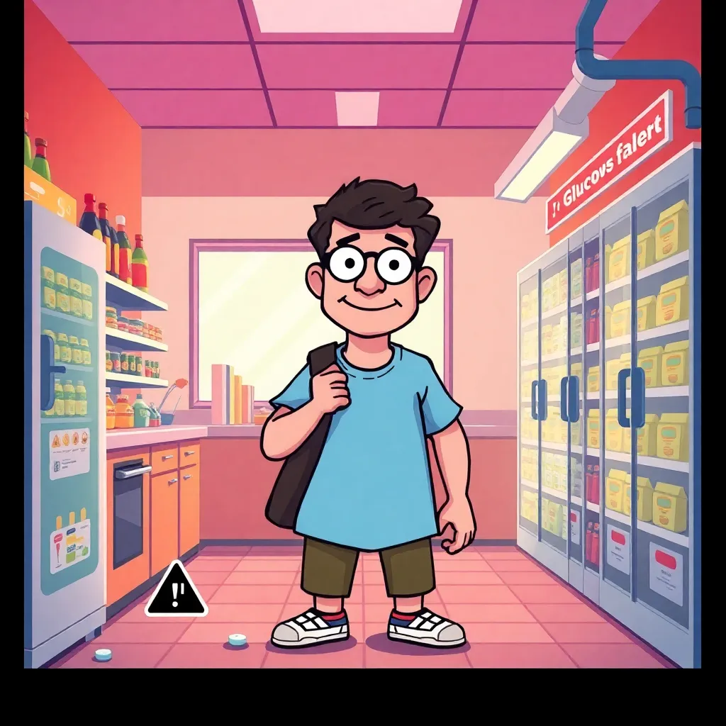 Glucose Hunt Text Game — Infinity Arcade
