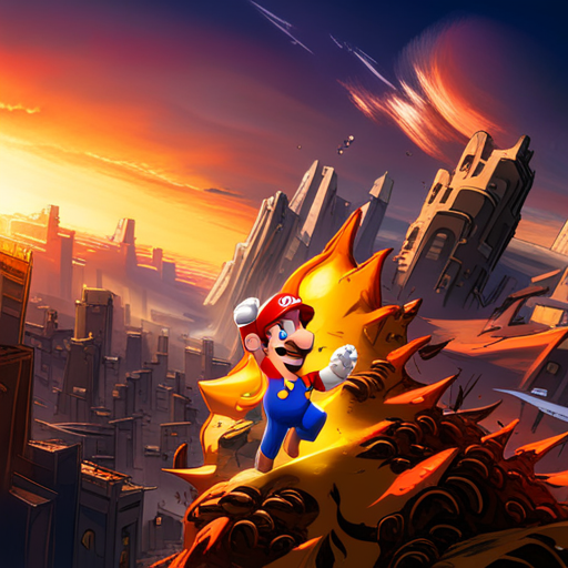 Super Mario's Bad Day Text Game — Infinity Arcade