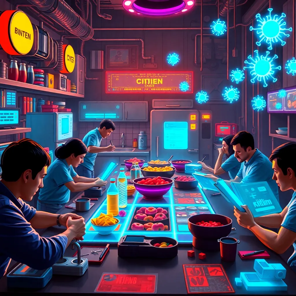 Binary Kitchen Board Game Text Game — Infinity Arcade