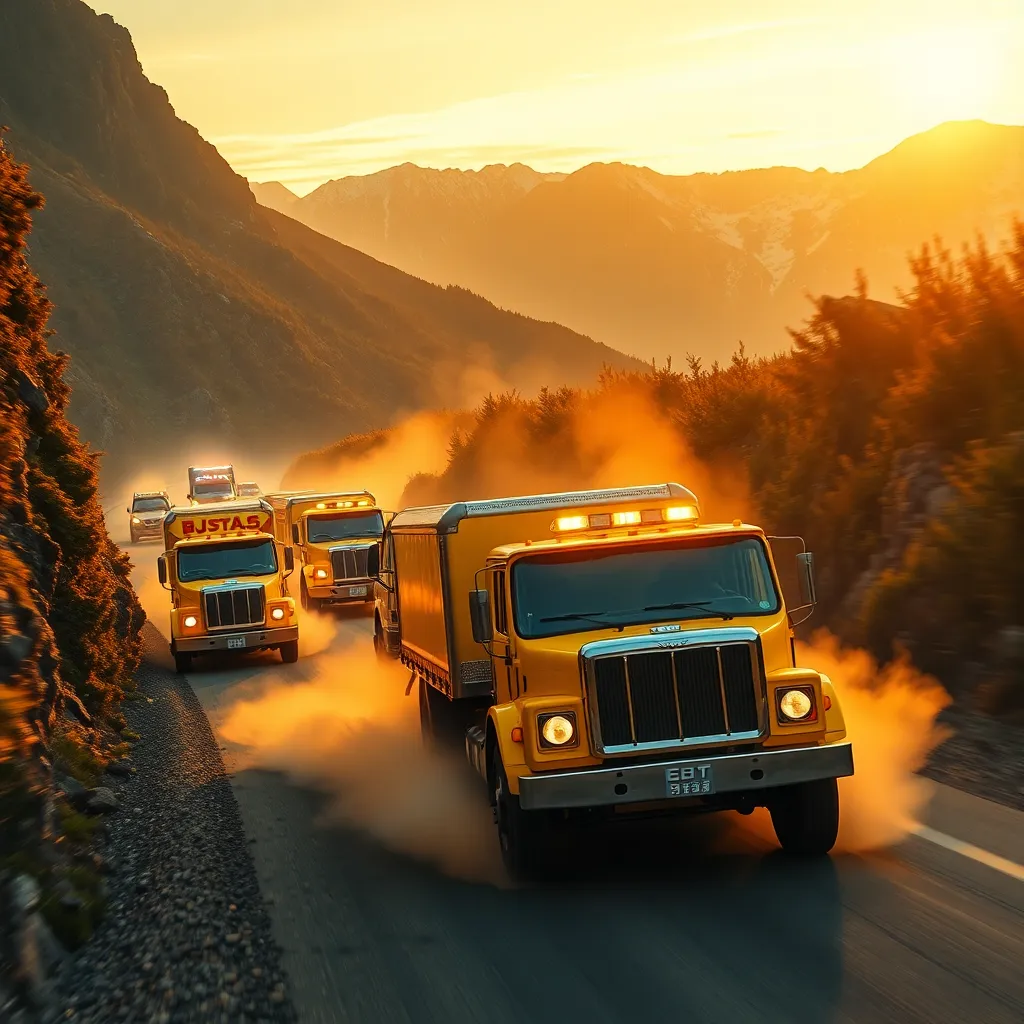 Kei Truck Convoy Text Game — Infinity Arcade