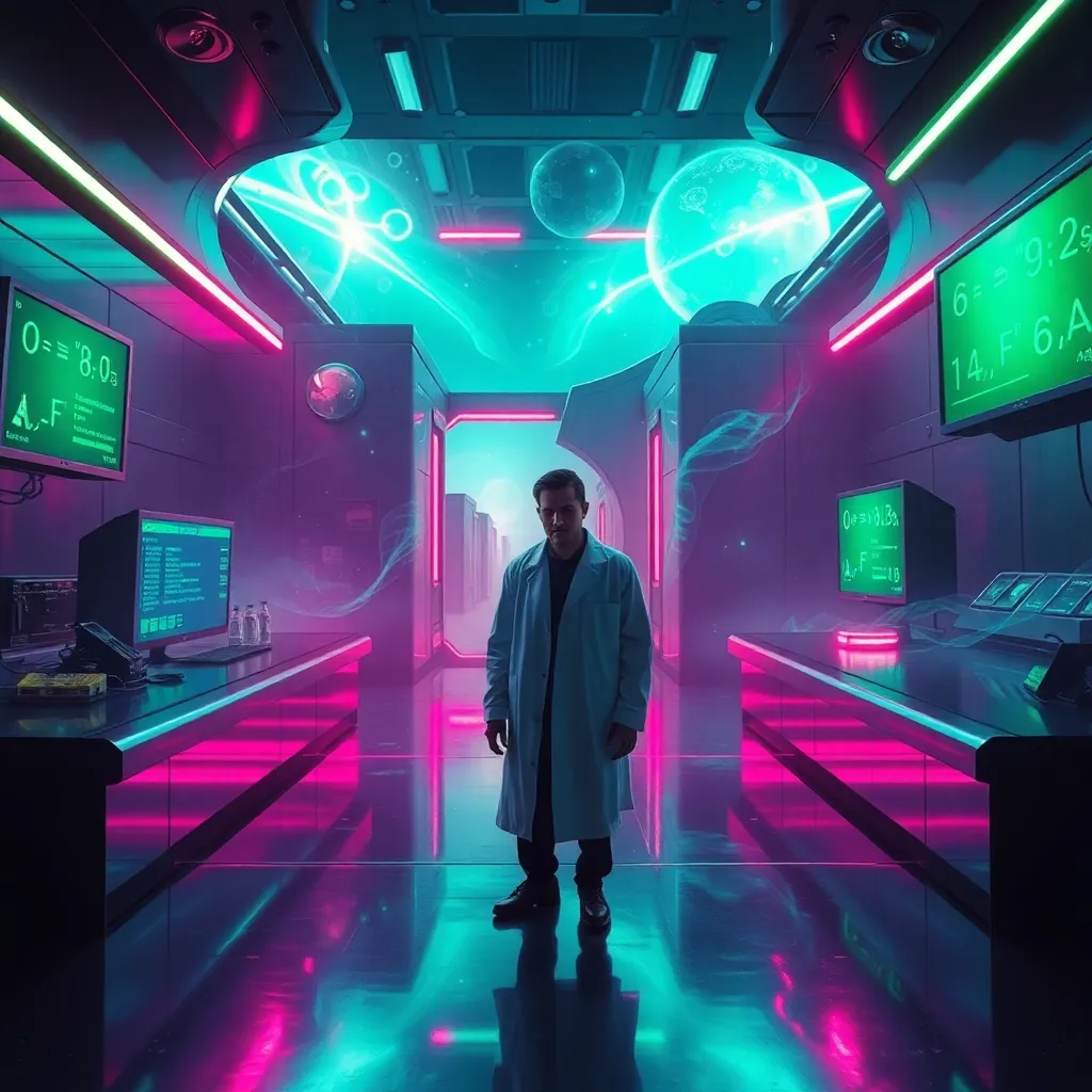 Quantum Breakout Text Game — Infinity Arcade