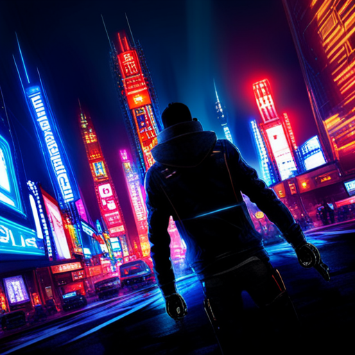 Dystopian Cyberpunk Adventure Text Game — Infinity Arcade