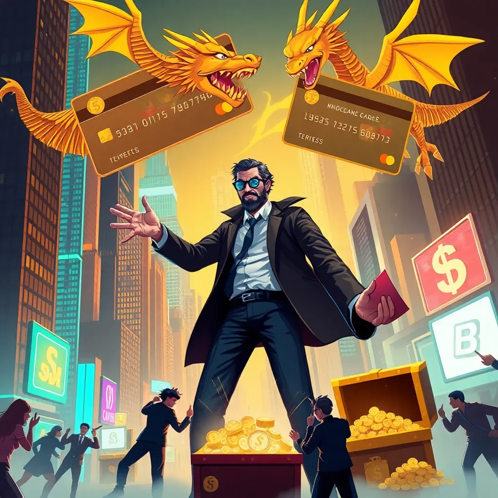 Credit Card Conqueror Text Game — Infinity Arcade