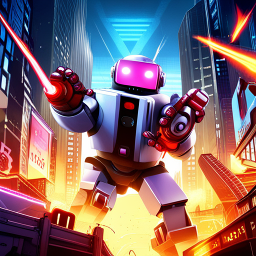 Robo-Rampage: DIY Disaster Text Game — Infinity Arcade