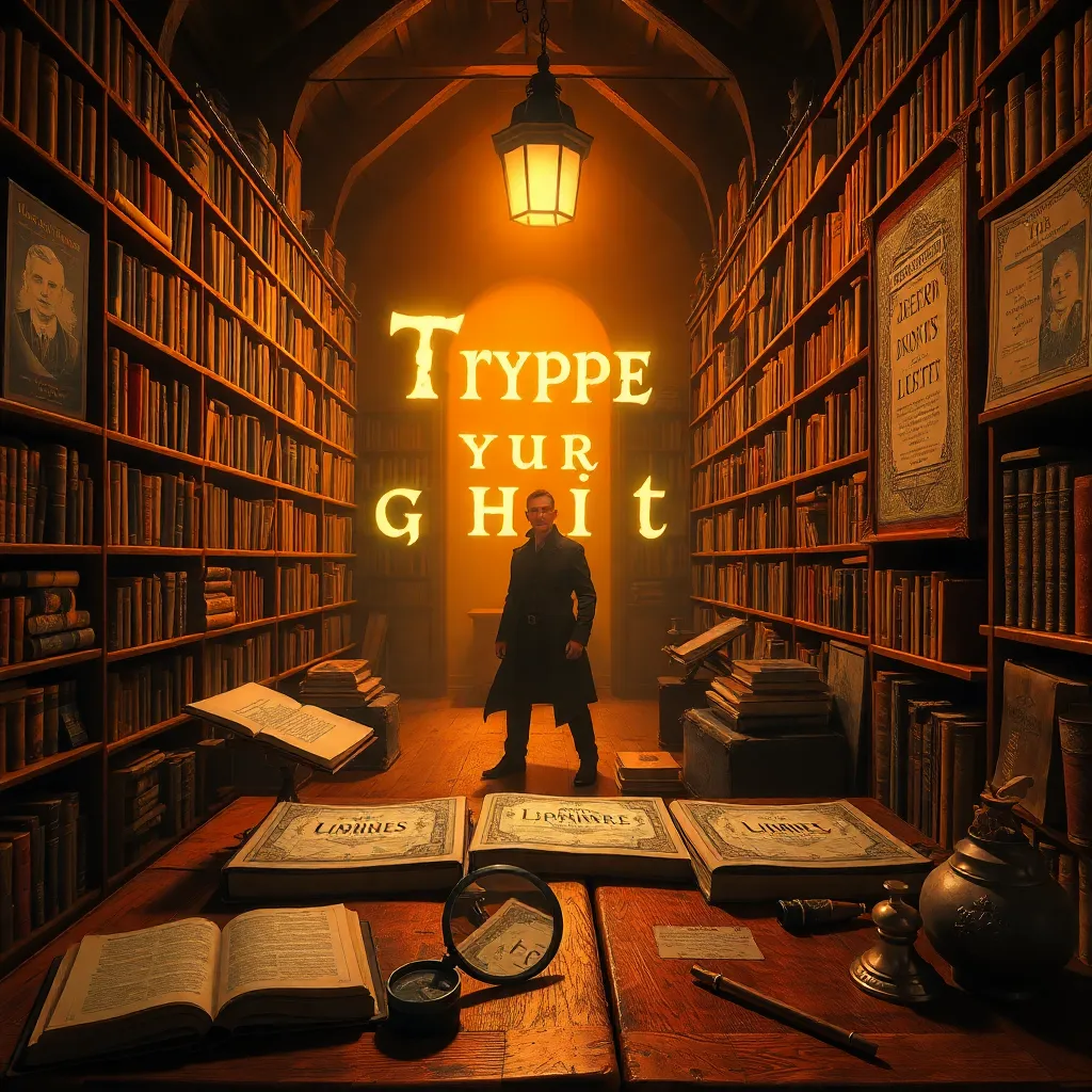 The Font Explorer Chronicles Text Game — Infinity Arcade