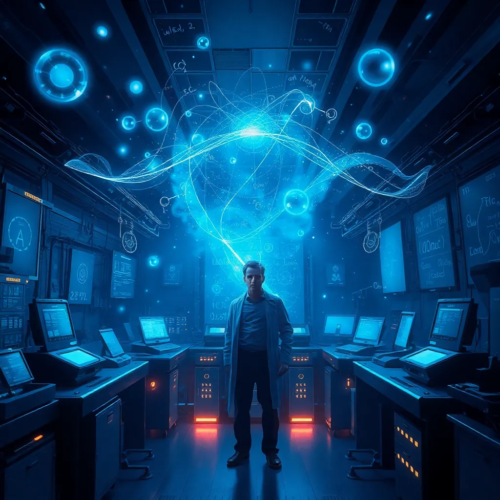 The Quantum Blueprint Text Game — Infinity Arcade