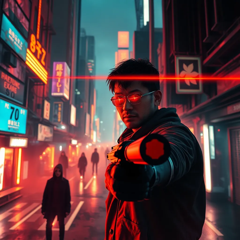 LaserVision Text Game — Infinity Arcade