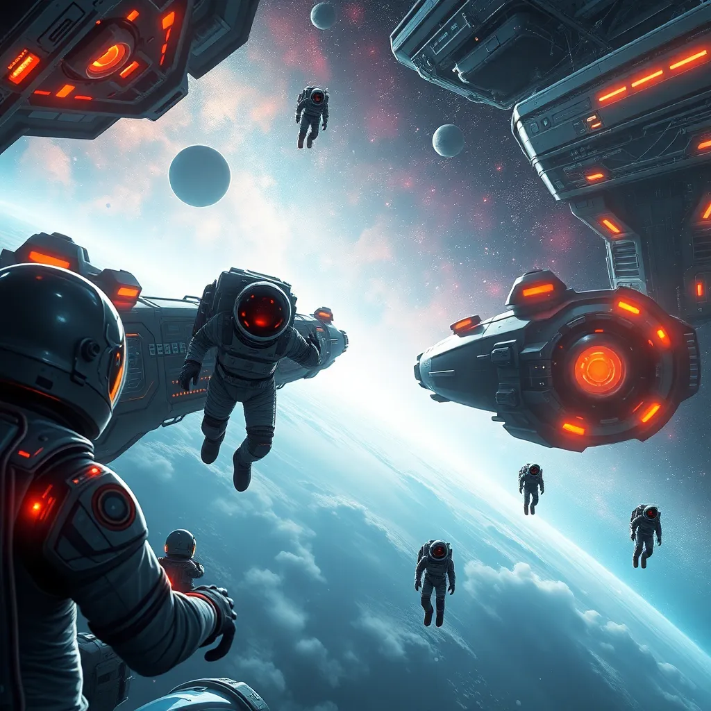 Zero-G Rescue Squad Text Game — Infinity Arcade