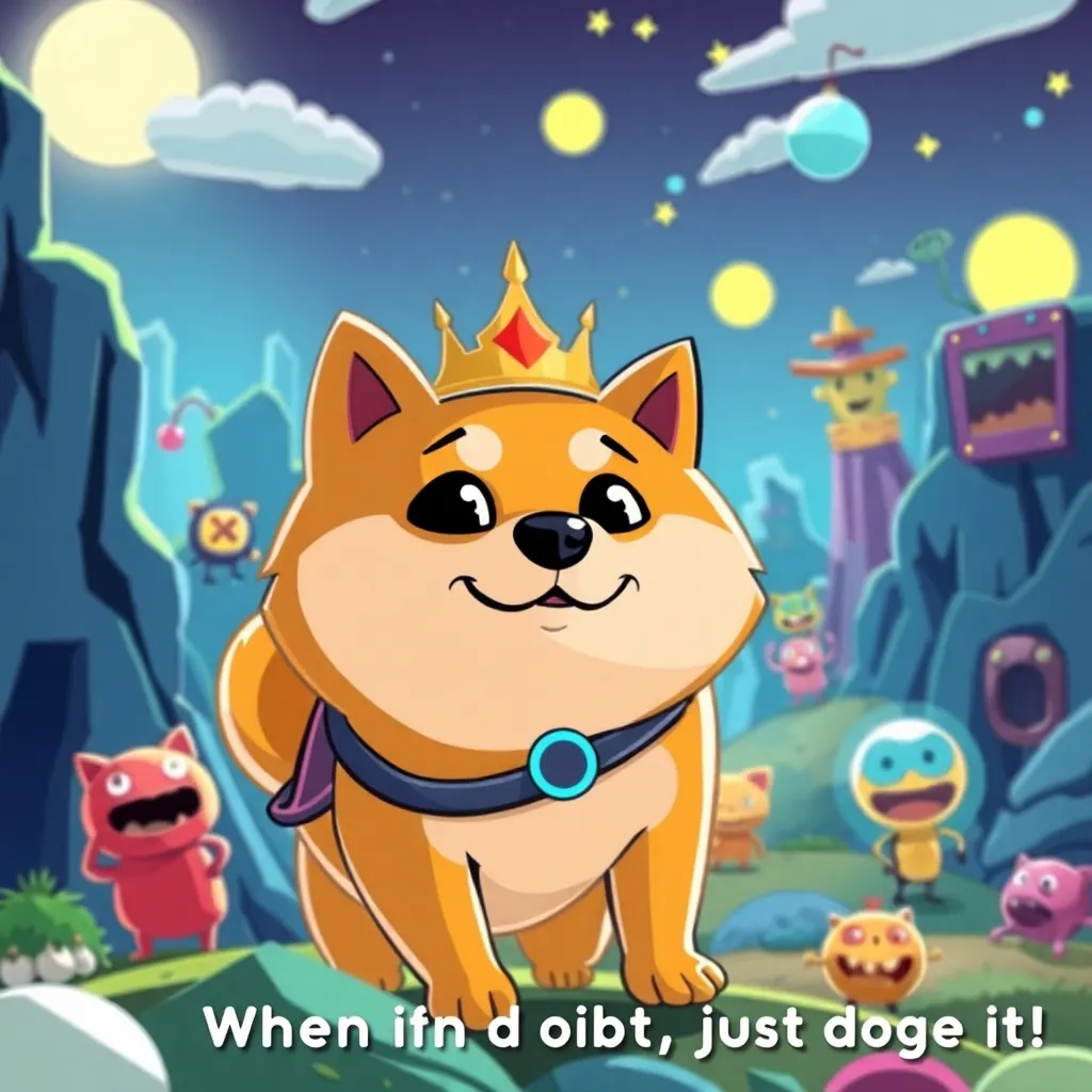 Doge's Daring Dilemma Text Game — Infinity Arcade