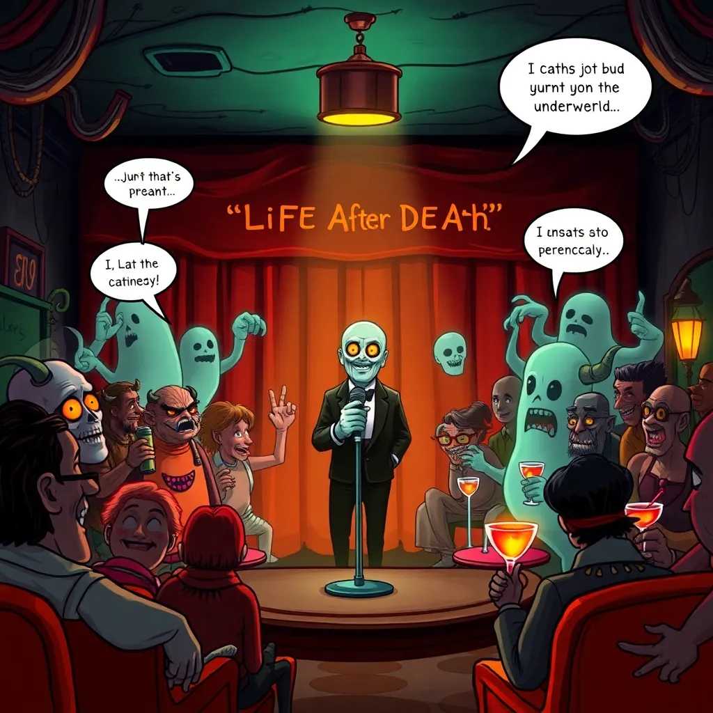 Life After Death: A Comedian's Guide to the Underworld Text Game ...