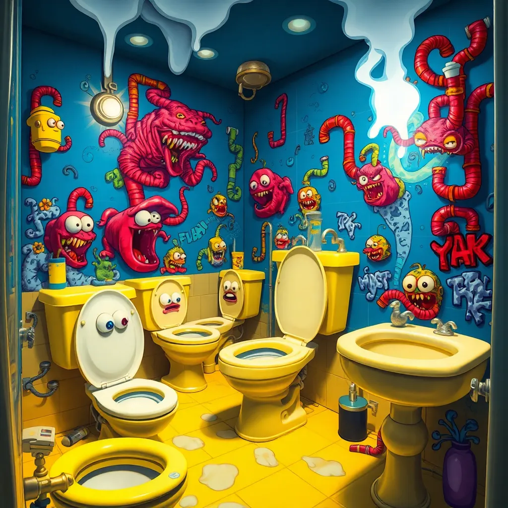 Flush Frenzy Text Game — Infinity Arcade