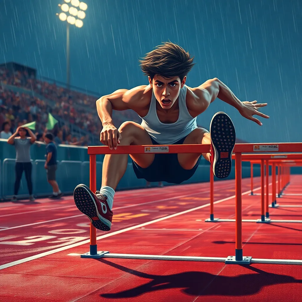 Hurdle Trouble Text Game — Infinity Arcade