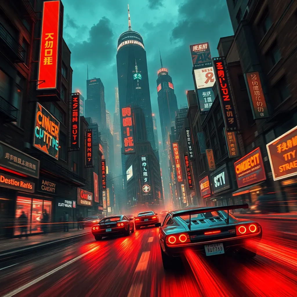 Cinder City Rush Text Game — Infinity Arcade