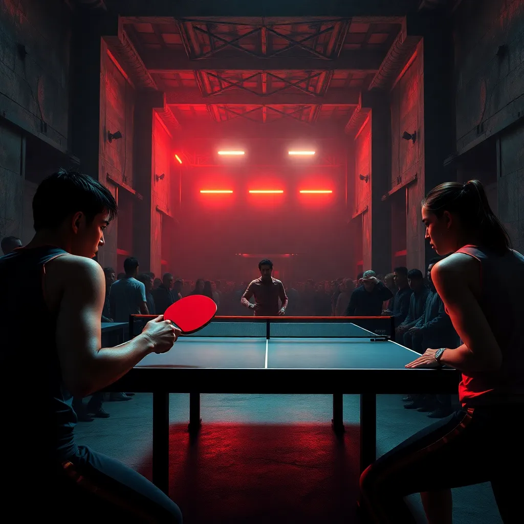 Ping Pong Pandemonium Text Game — Infinity Arcade