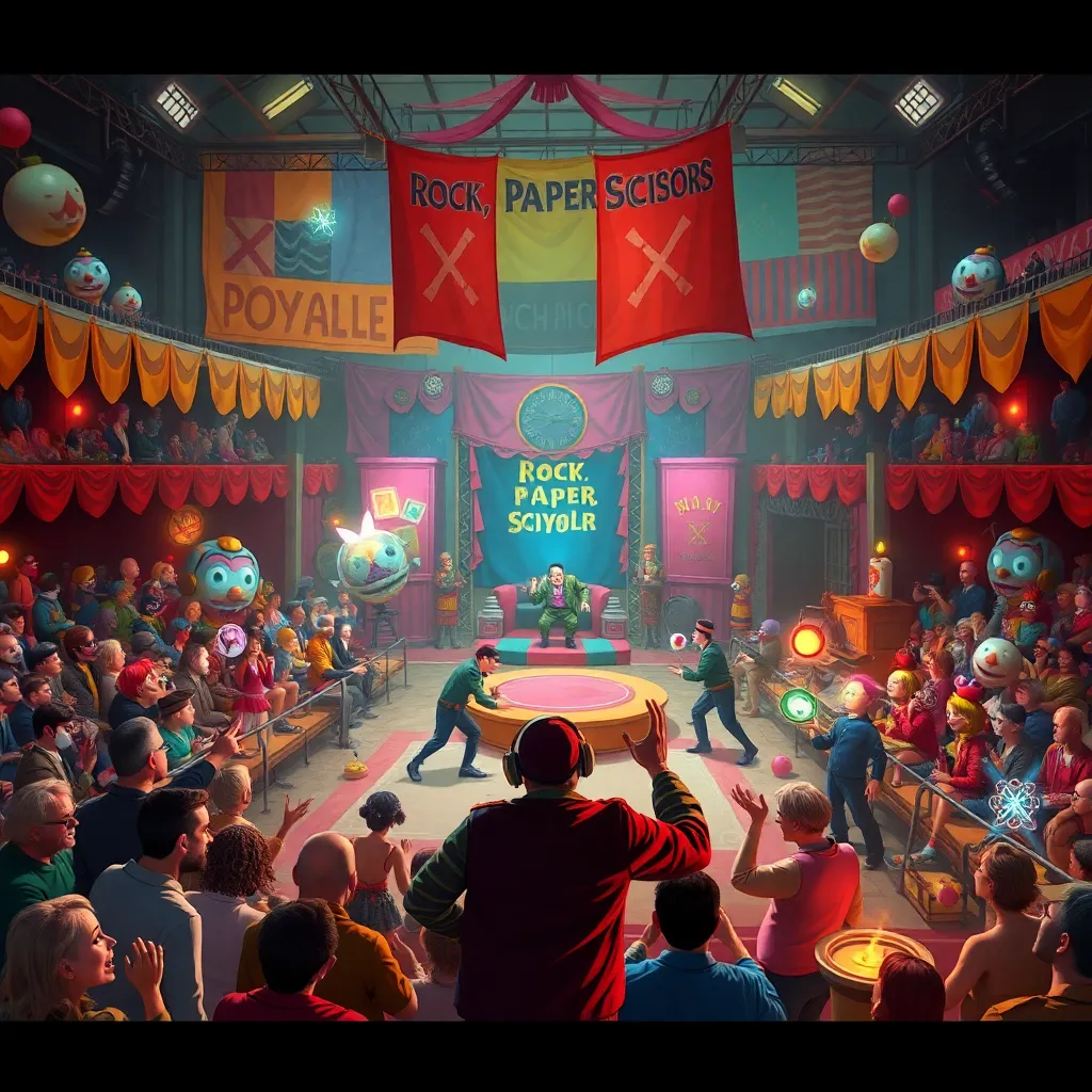 Rumble Royale Text Game — Infinity Arcade