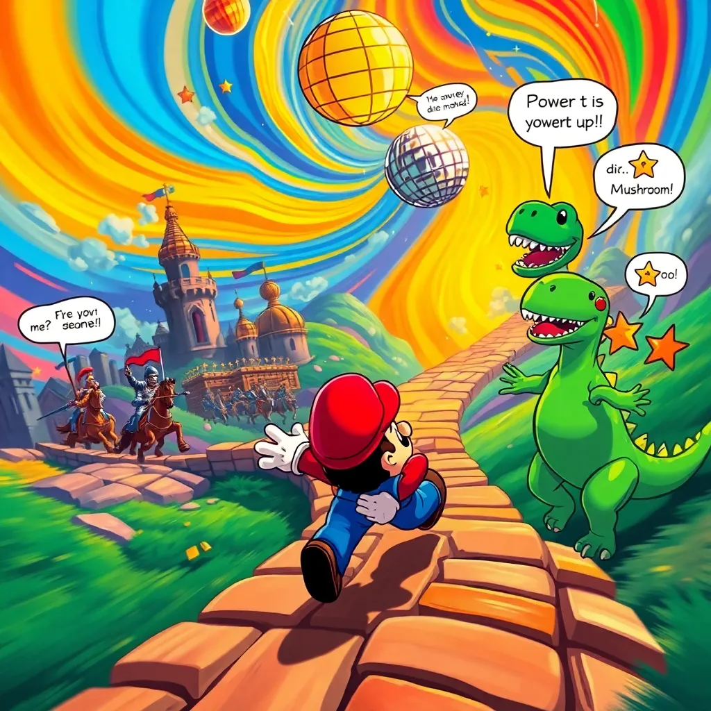 Mario Bros: The Time-Traveling Tails Text Game — Infinity Arcade