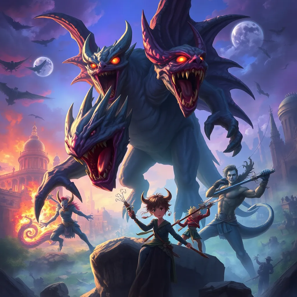 Monstrous Rebellion Text Game — Infinity Arcade