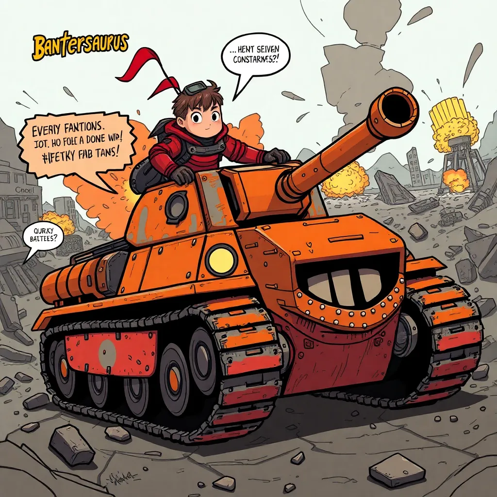 Tank Talk: Battlegrounds of Banter Text Game — Infinity Arcade