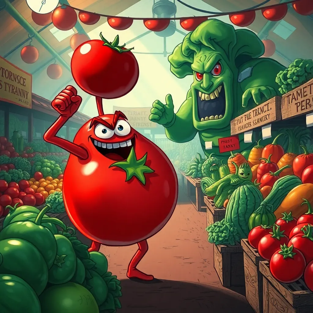 Tomato Tyranny Text Game — Infinity Arcade