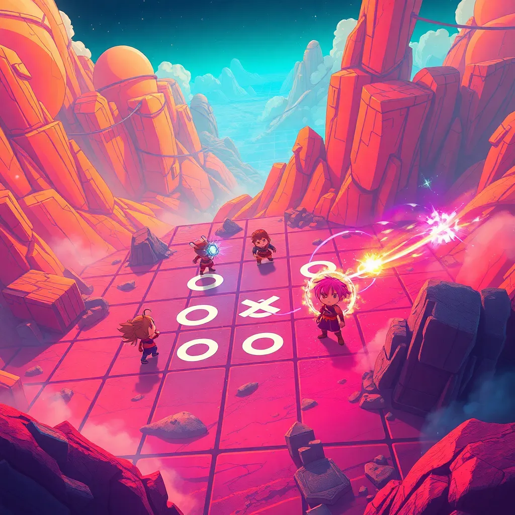 Tic Tac To: The Great War of X's and O's Text Game — Infinity Arcade