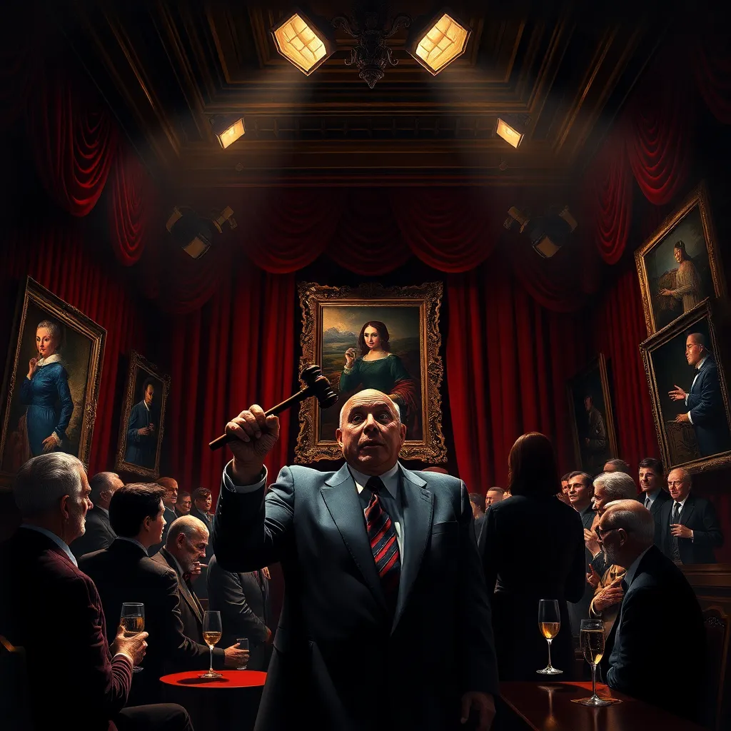 The Auctioneer's Gambit Text Game — Infinity Arcade