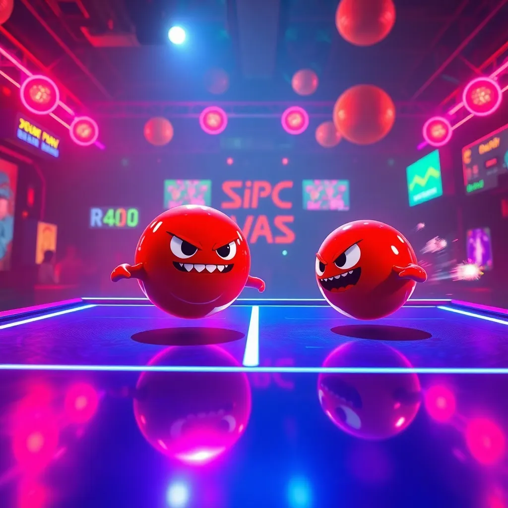 Pong of Legends: Dual Red Reckoning Text Game — Infinity Arcade