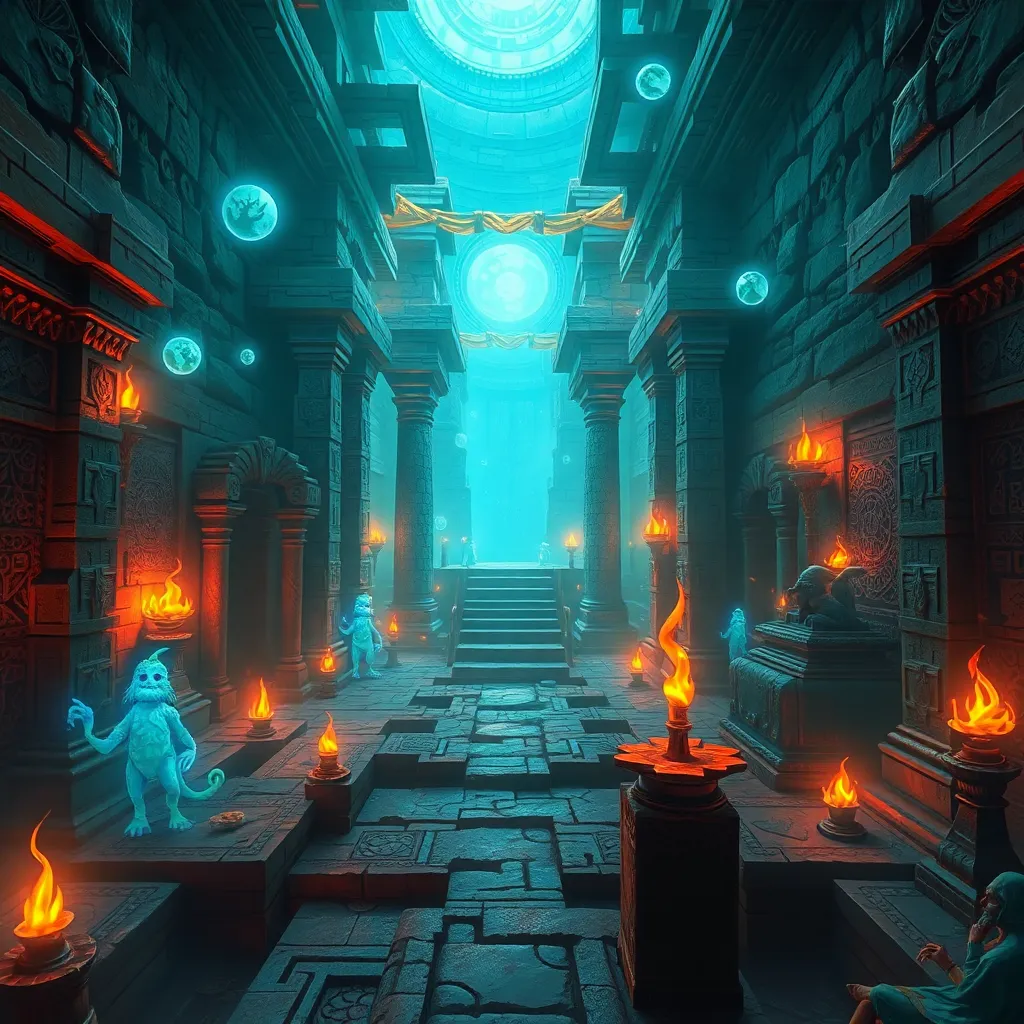 Temple of Whispers Text Game — Infinity Arcade