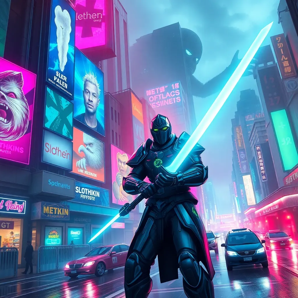 Neon Knight: Sloth's Lament Text Game — Infinity Arcade