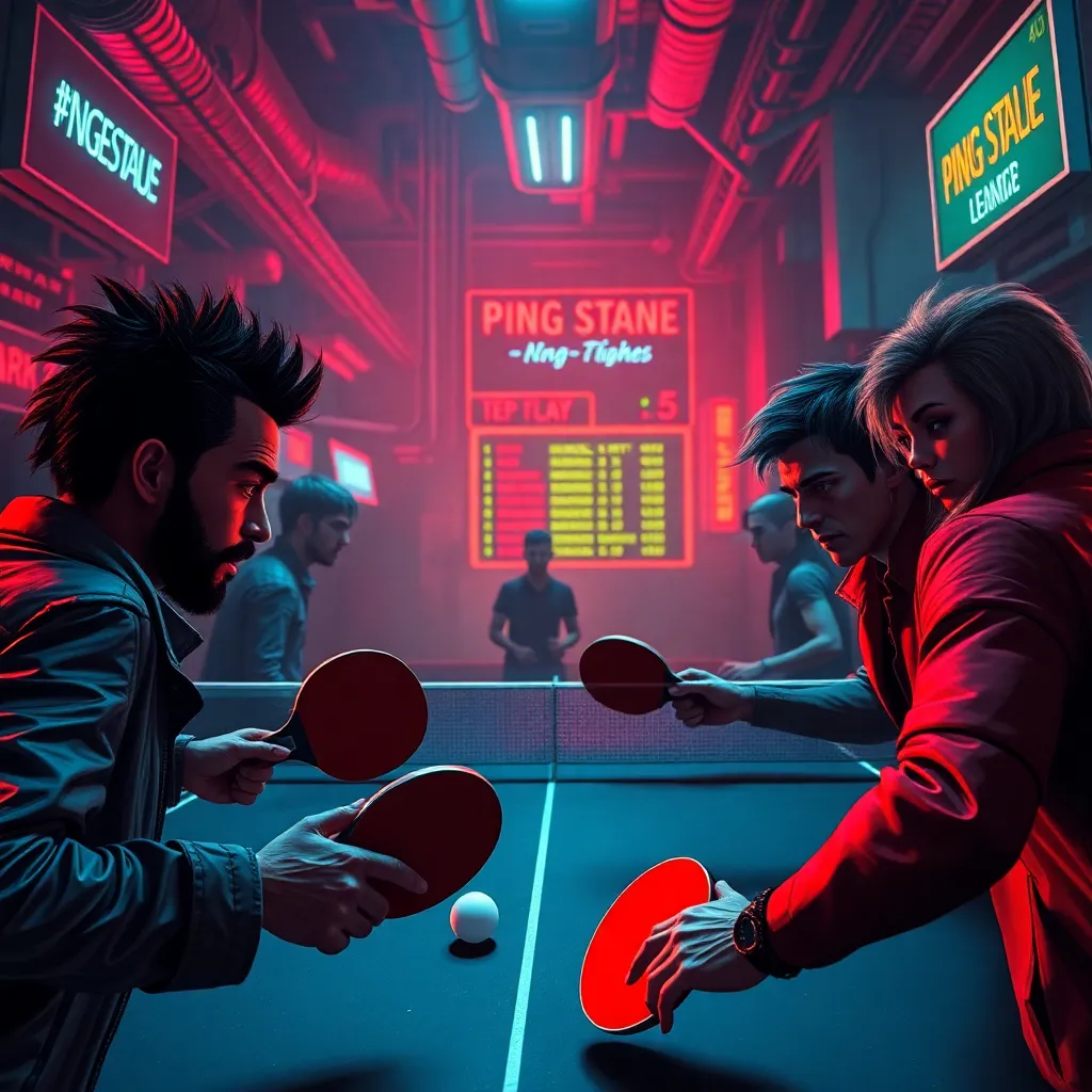 The Ping Pong Paradox Text Game — Infinity Arcade