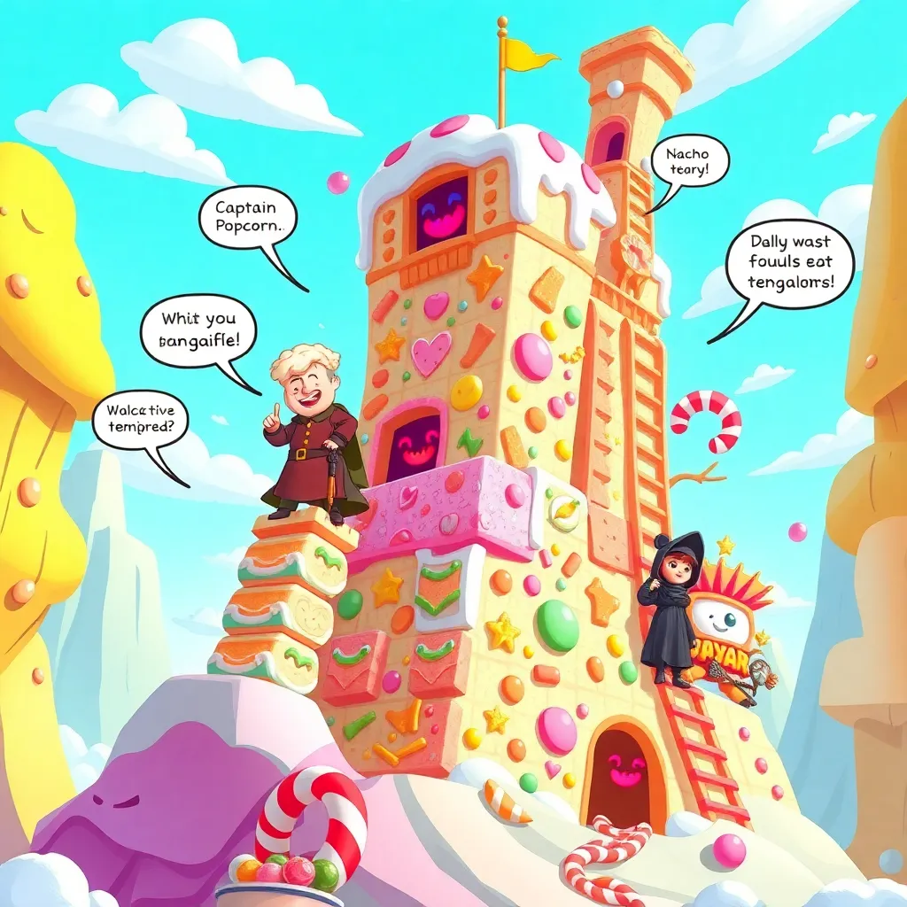 Snack & Ladder: The Feasting Climb Text Game — Infinity Arcade