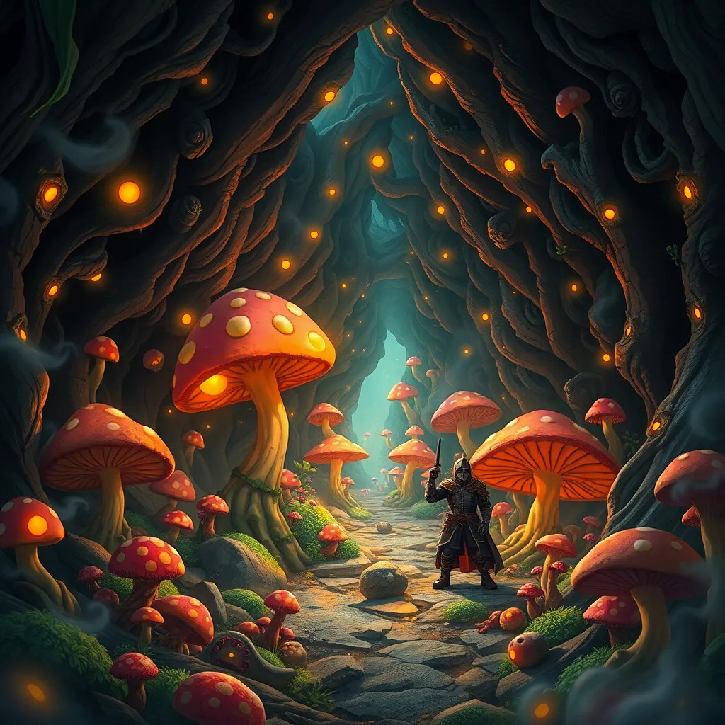 Mushroom Mayhem: The Deep Dive Text Game — Infinity Arcade