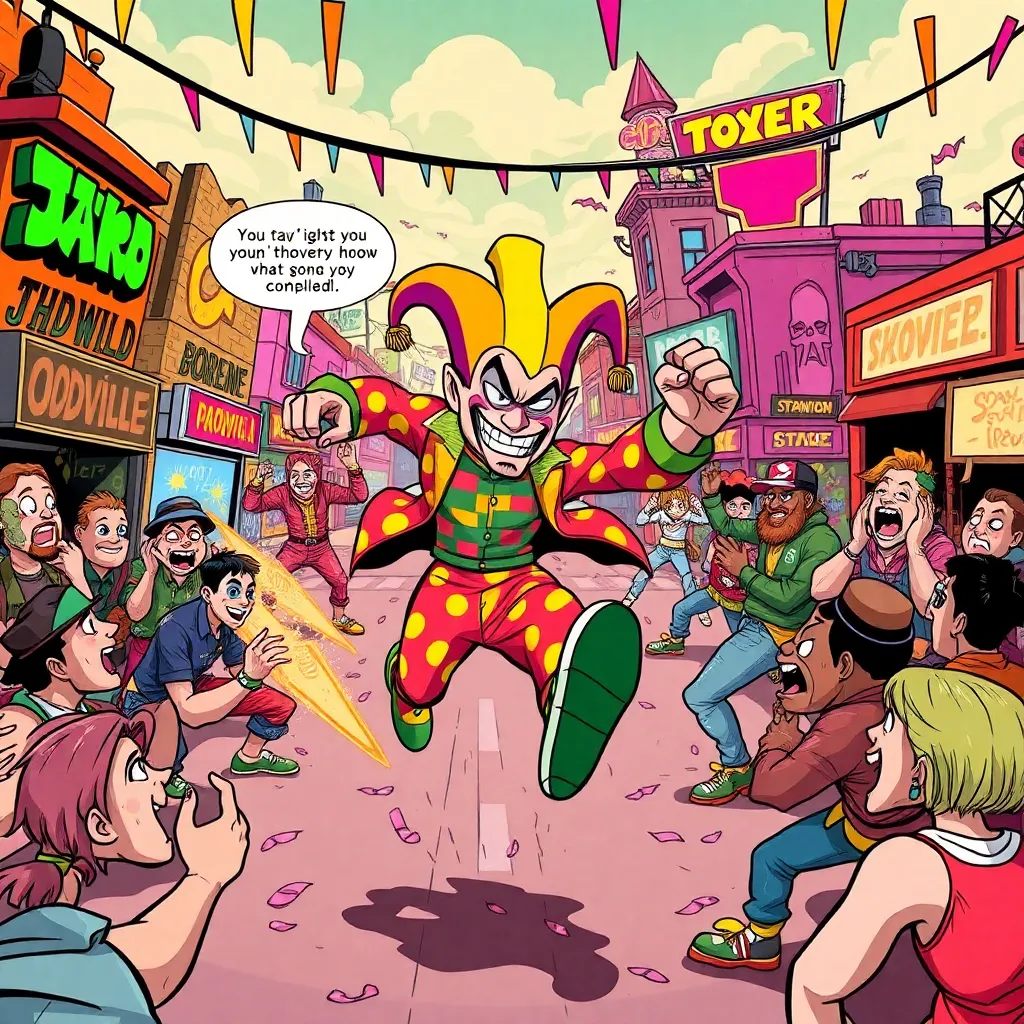 Brawl & Banter: The Rise of Comic Fighters Text Game — Infinity Arcade