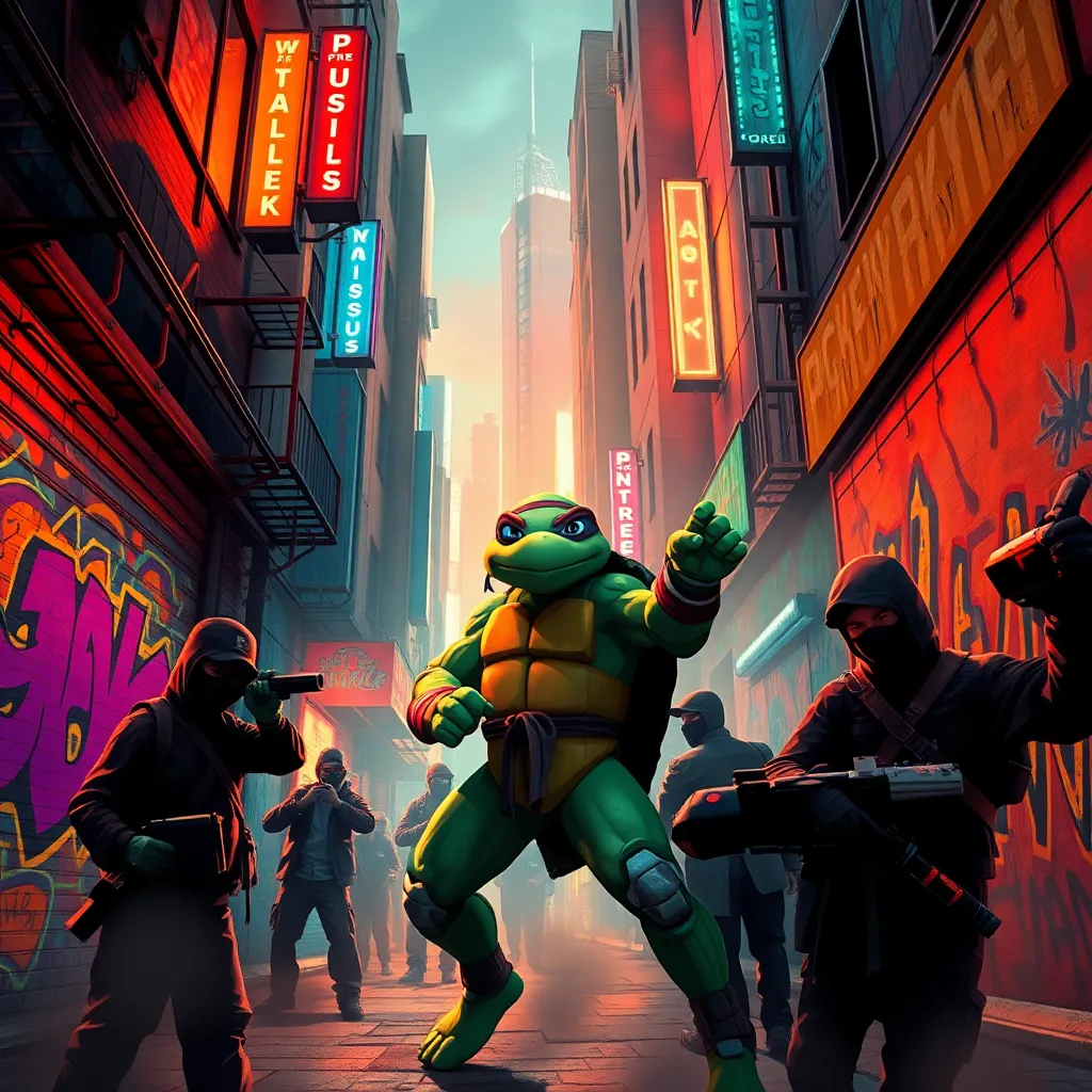 Shell Shocked: Rise of the Turtle Gang Text Game — Infinity Arcade