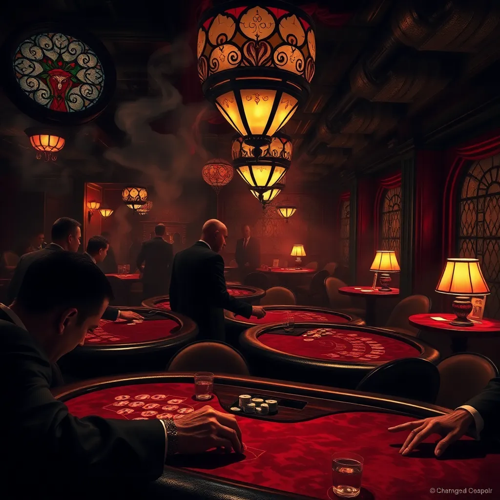 Blackjack: The Underworld Deal Text Game — Infinity Arcade