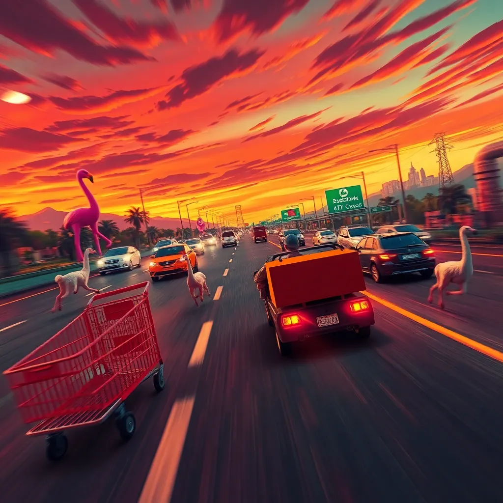 Highway Havoc Text Game — Infinity Arcade