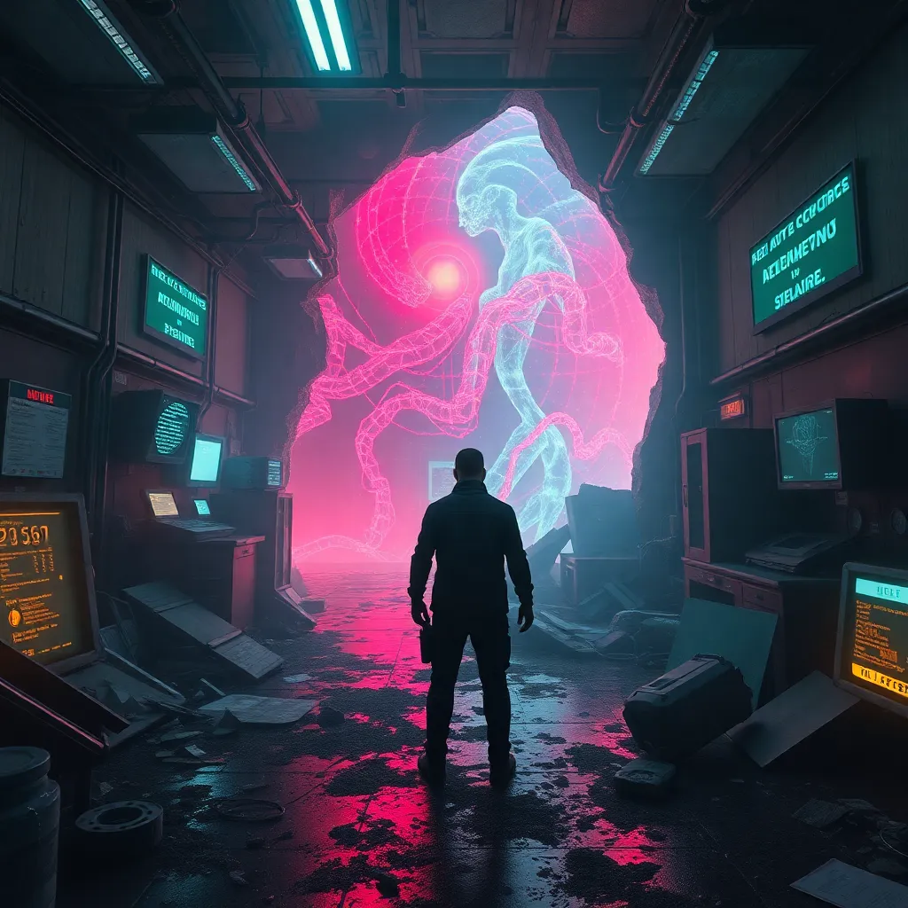 Quantum Aftermath Text Game — Infinity Arcade