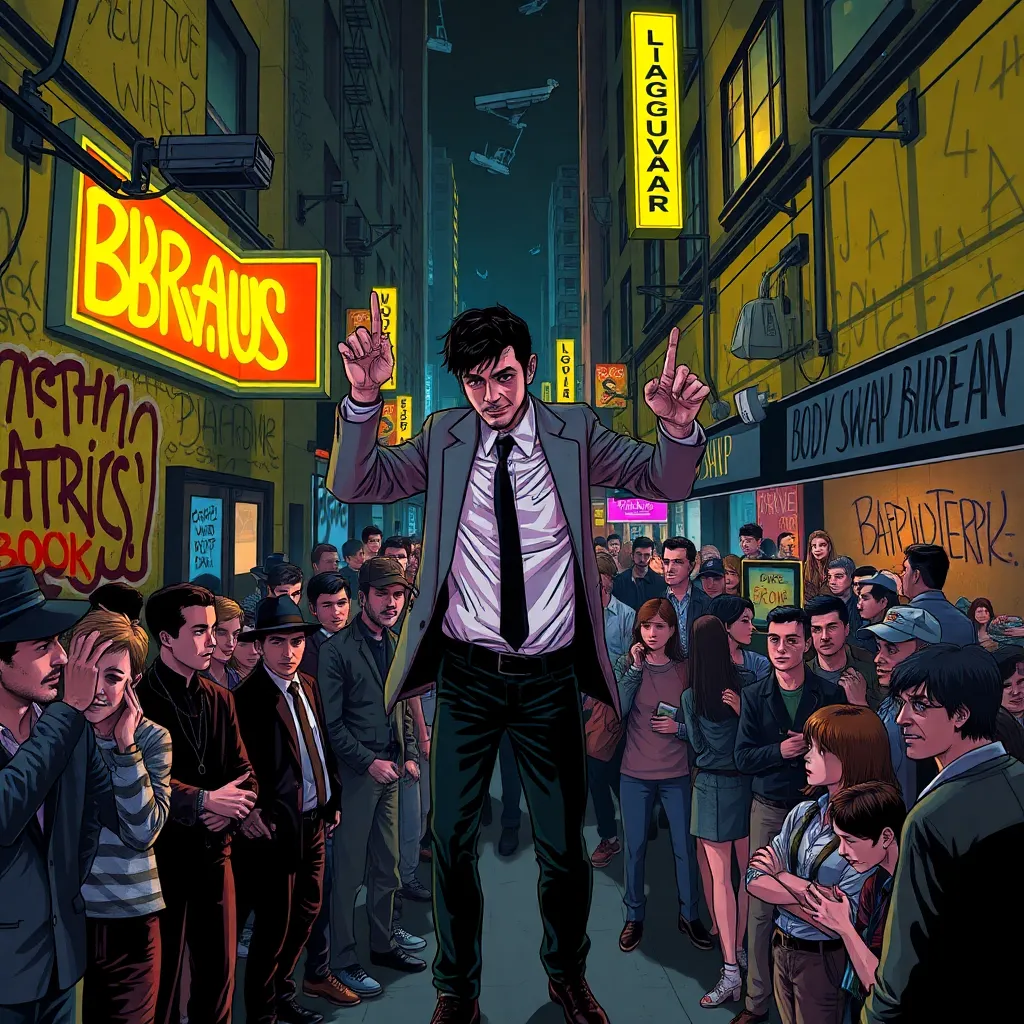 Body Swap Bureau Text Game — Infinity Arcade