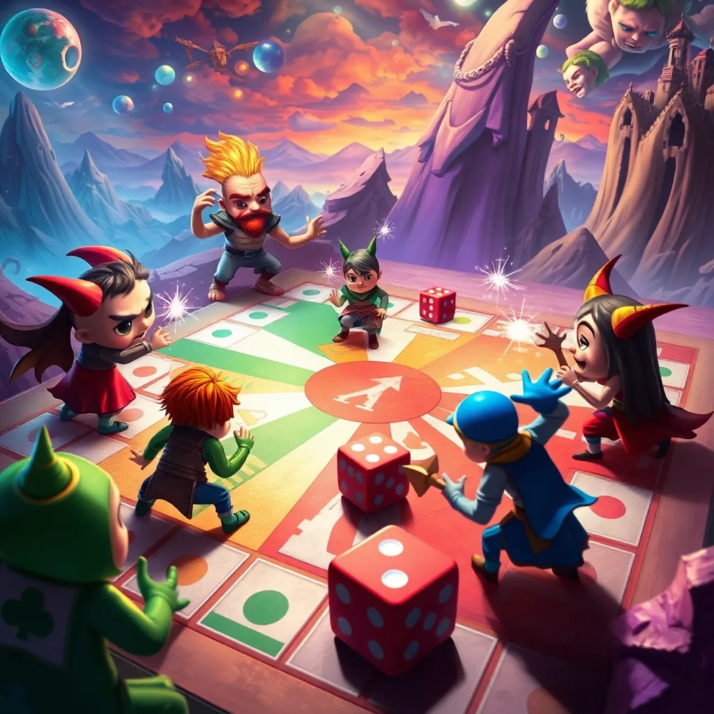 Ludo Legends: The Betrayal Board Text Game — Infinity Arcade