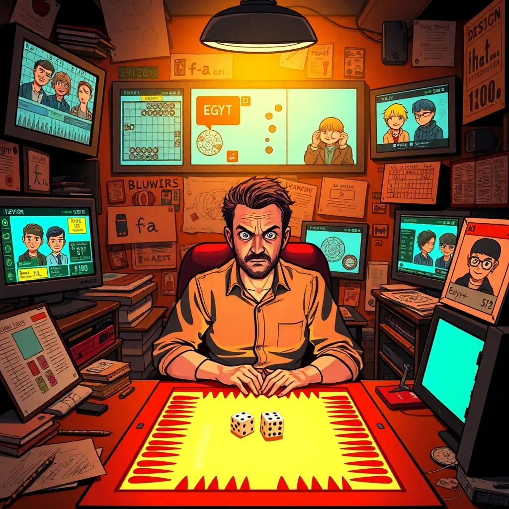 Backgammon Conundrum Text Game — Infinity Arcade