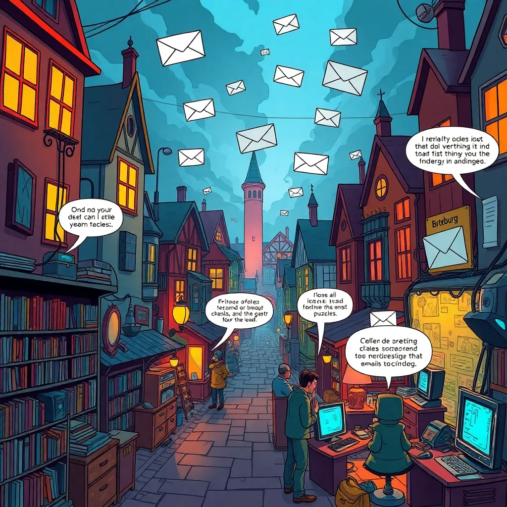 Mail Mayhem Text Game — Infinity Arcade