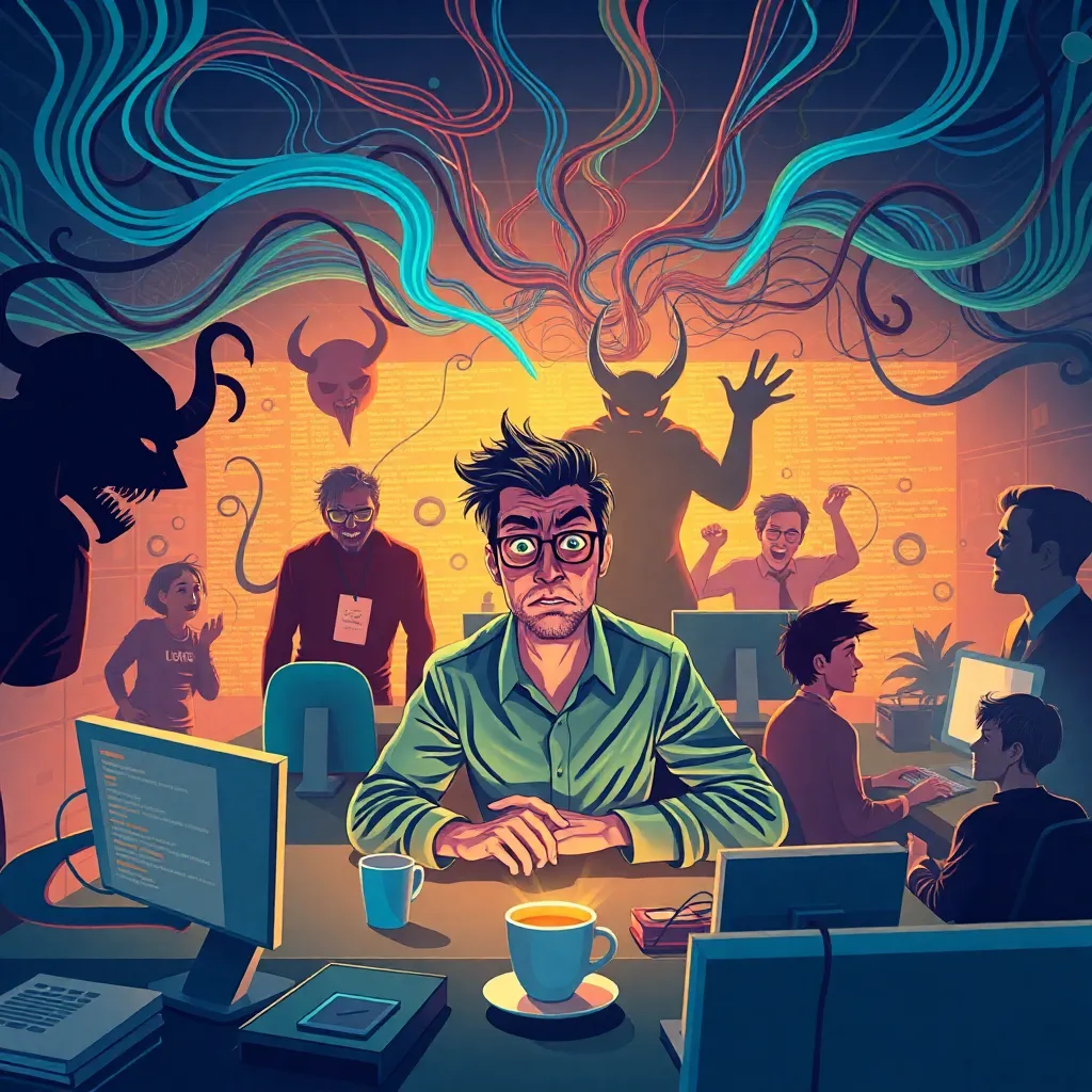 Debugging Demons: The Code Review Chronicles Text Game — Infinity Arcade