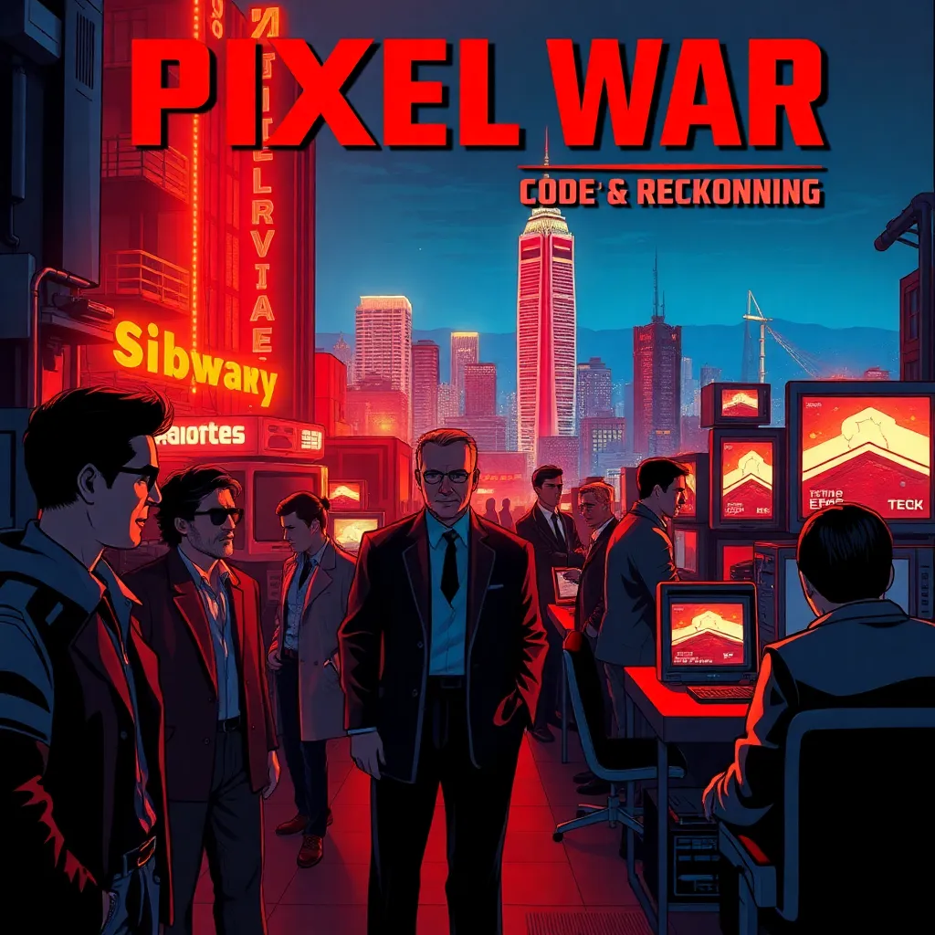 Pixel War: The Code of Reckoning Text Game — Infinity Arcade