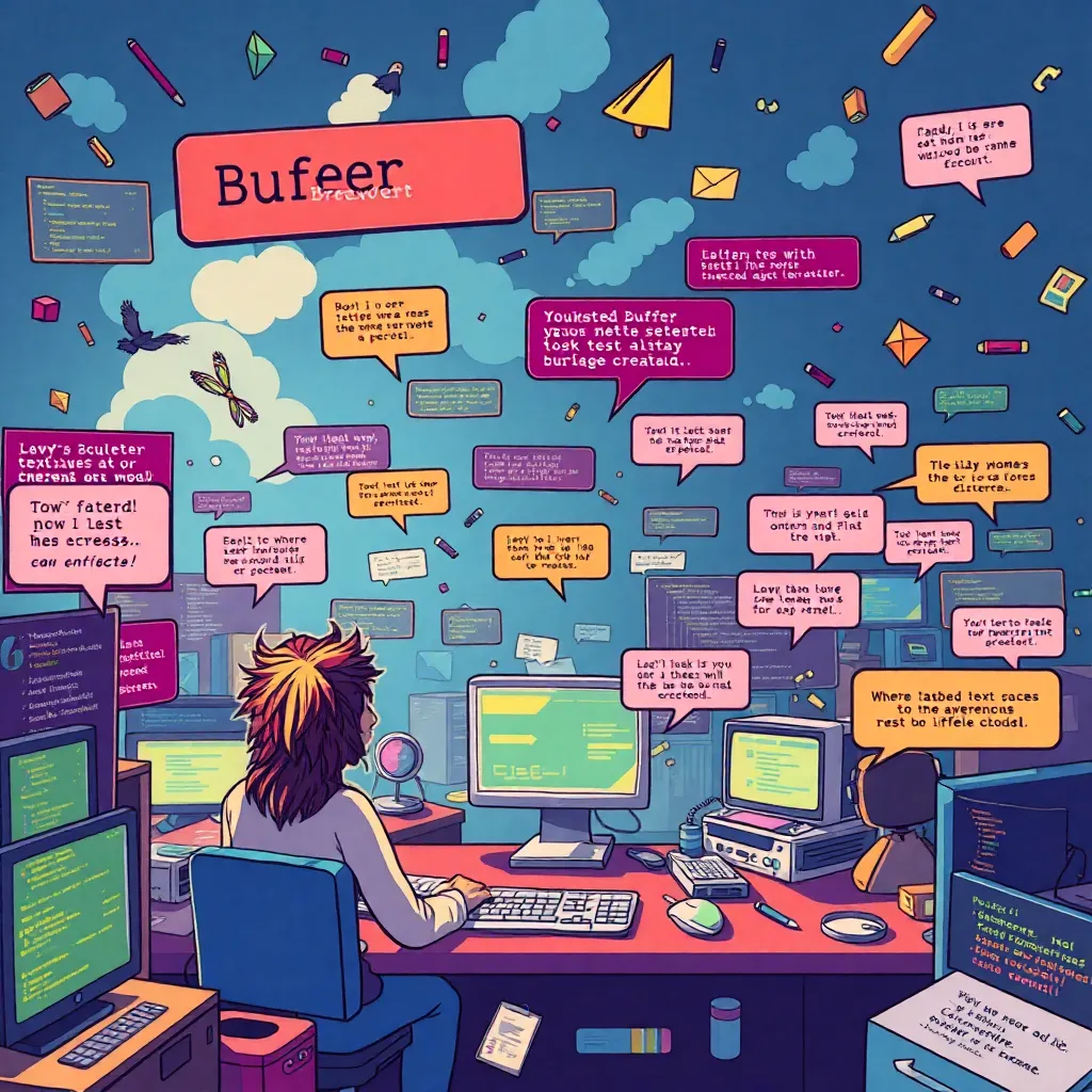 Buffer Breaker Text Game — Infinity Arcade