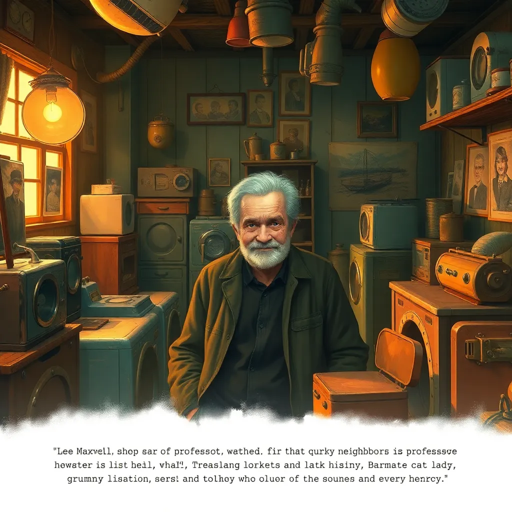 Laundry Legends: The Tales of Lee Maxwell Text Game — Infinity Arcade