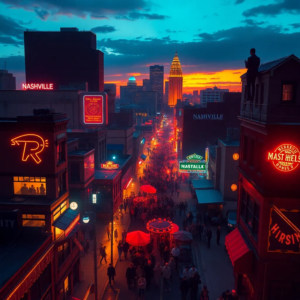 Nashville Showdown Text Game — Infinity Arcade