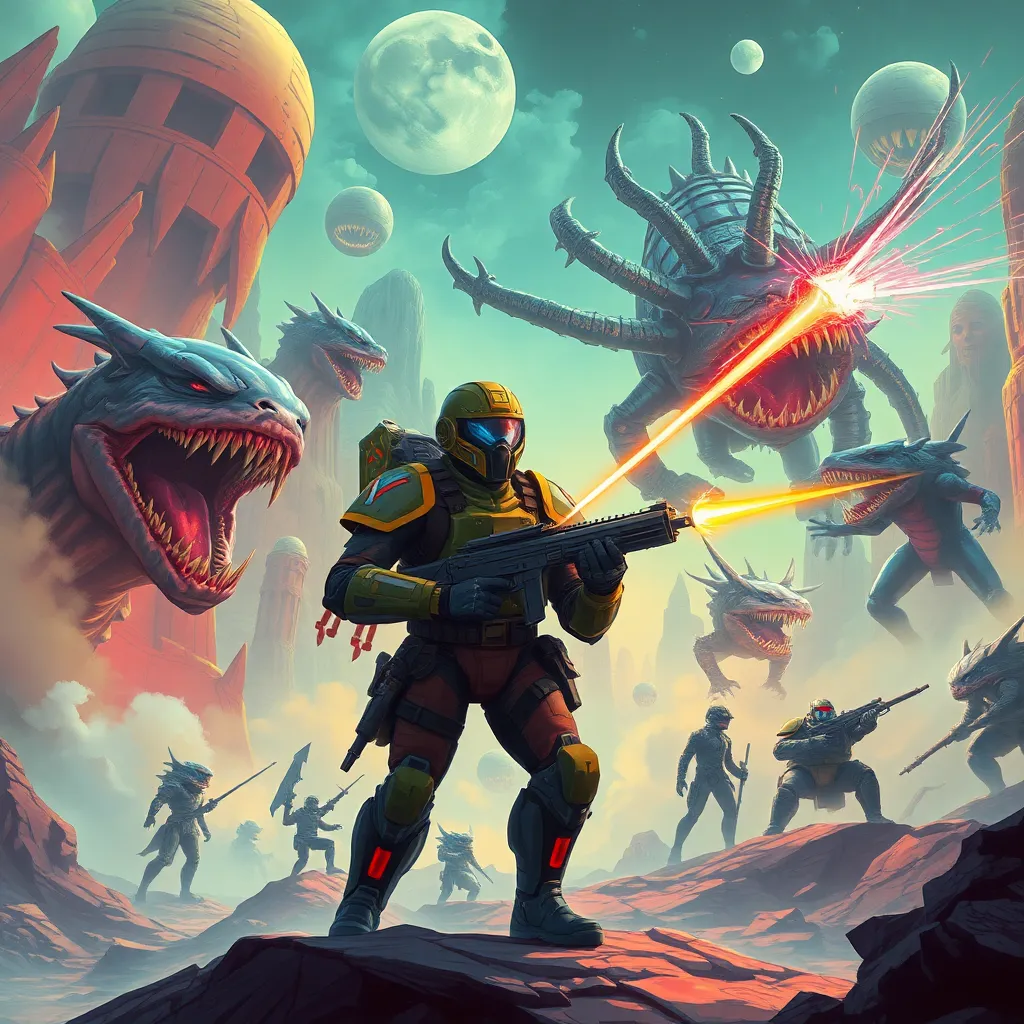 Muscle Mayhem: The Surreal Soldier Saga Text Game — Infinity Arcade