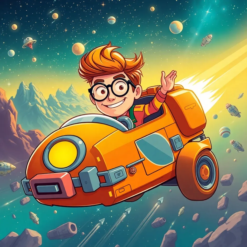 Johnny Warp Speed: The Cosmic Scouser Text Game — Infinity Arcade