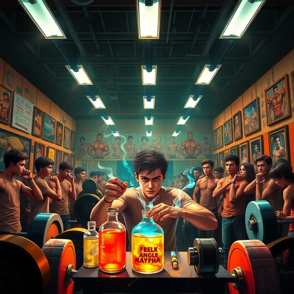 Muscle Mayhem Text Game — Infinity Arcade