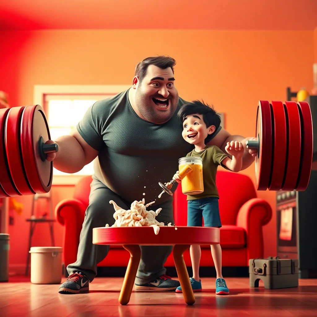 God of Muscle Text Game — Infinity Arcade